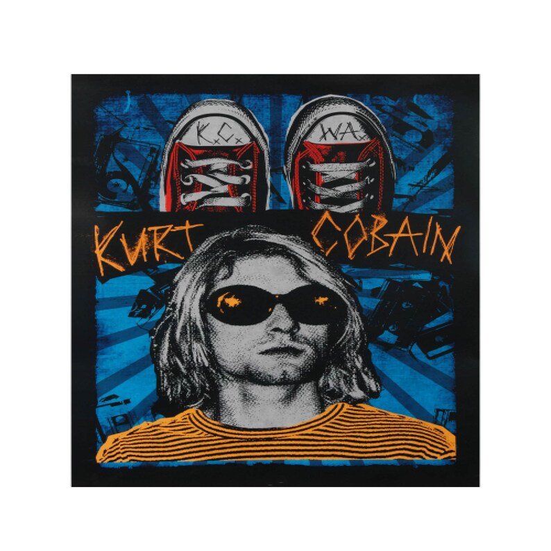 Kurt Cobain Png, Cobain Poster Png, Nirvana Png, Kurt Domestic Png ...