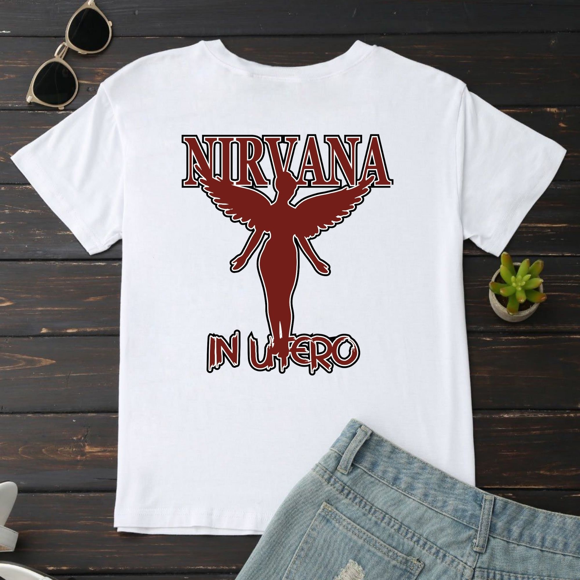 Nirvana png, nirvana en el útero, nirvana ángel png, nirvana svg ...