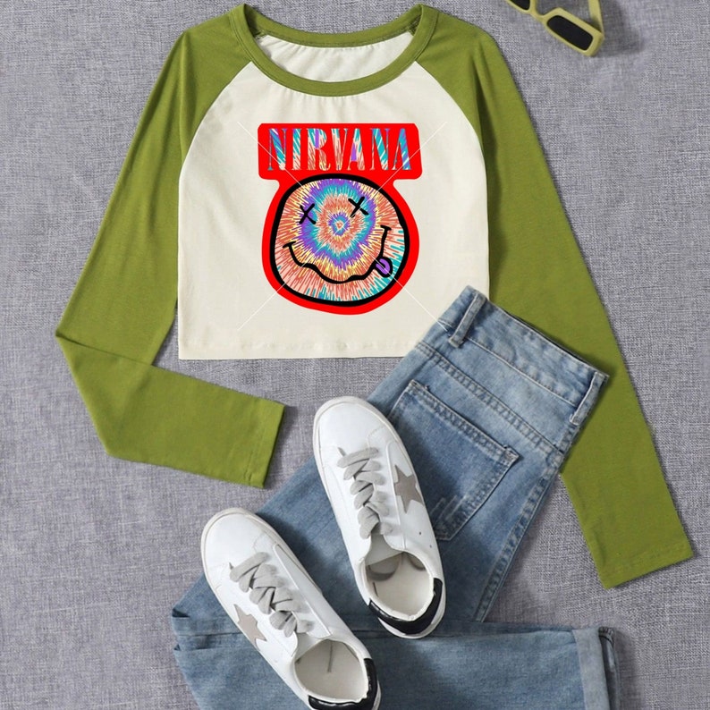 Nirvana Png Svg, Nirvana Smiley Png Svg, in Utero Png Svg, Cri Cut Design, Nirvana Design ...