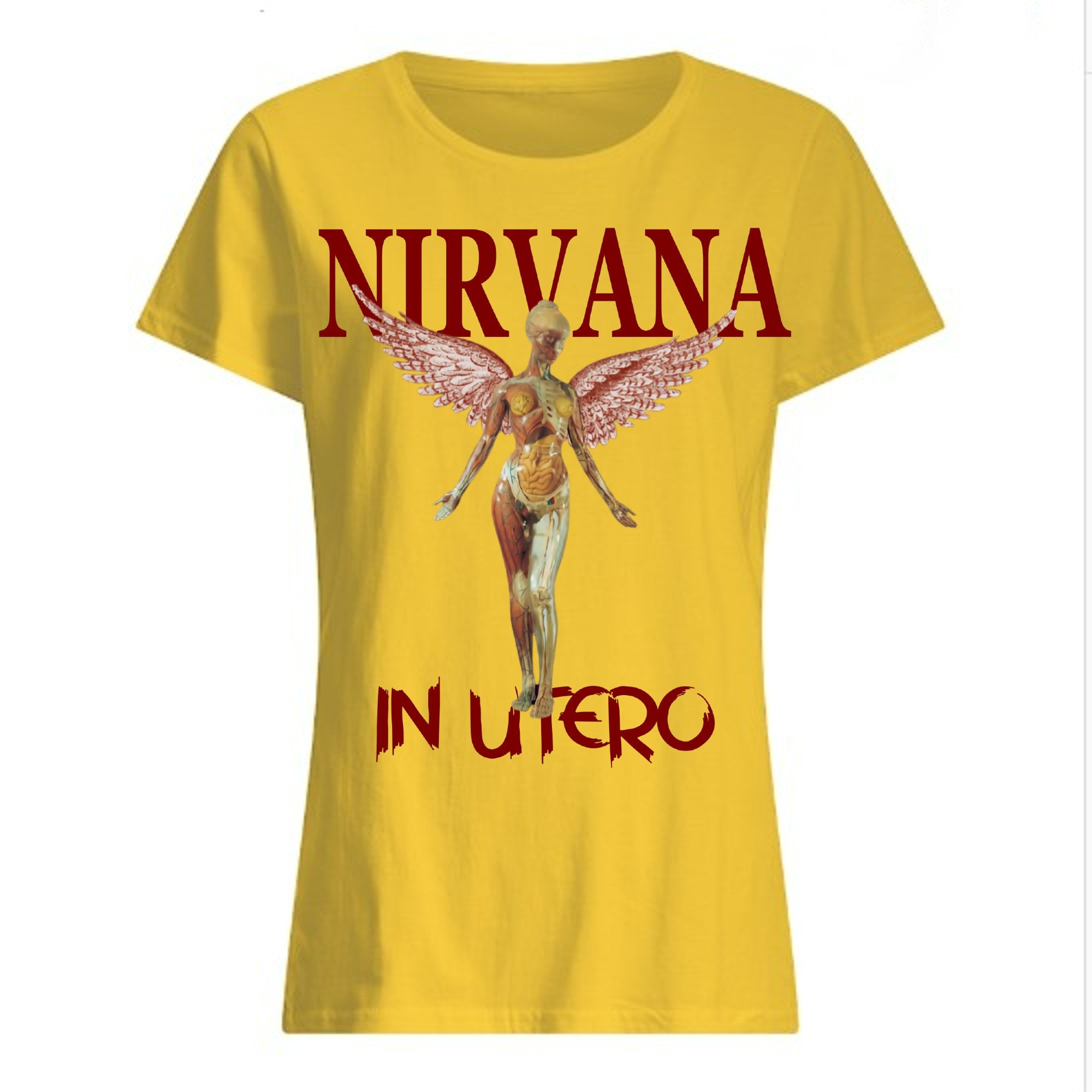 Nirvana Png Nirvana In Utero Nirvana Angel Png Nirvana Svg Nirvana In Utero Svg Etsy