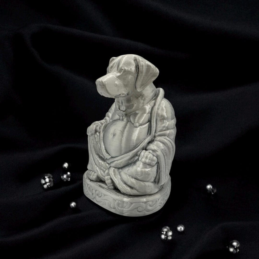 Labrador Buddha Statue | Labrador Figurine | Lab Gift | Dog Buddha ...