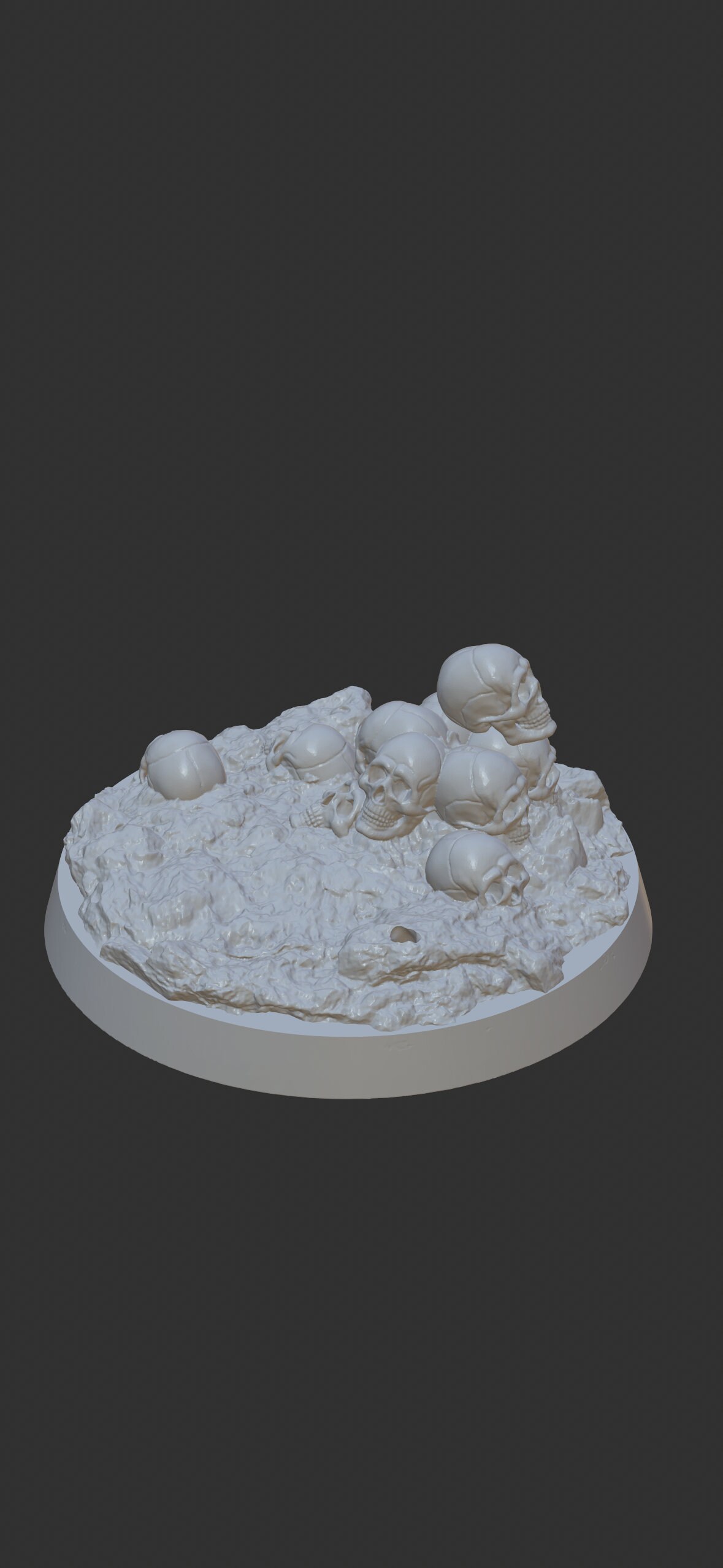 Skull Hunters Resin Textured Bases Papsikels Miniatures - Etsy