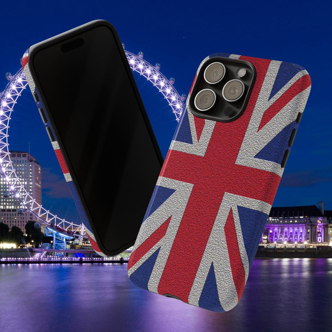 Union Jack, British Flag Mobile Phone Case for iPhone X 15, Google ...