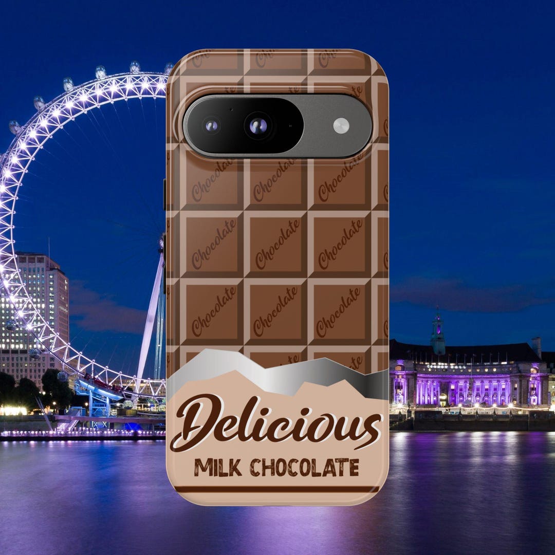 Milk Chocolate Bar Design Phone Case for Google Pixel 1 - 9, WOYC Tough ...