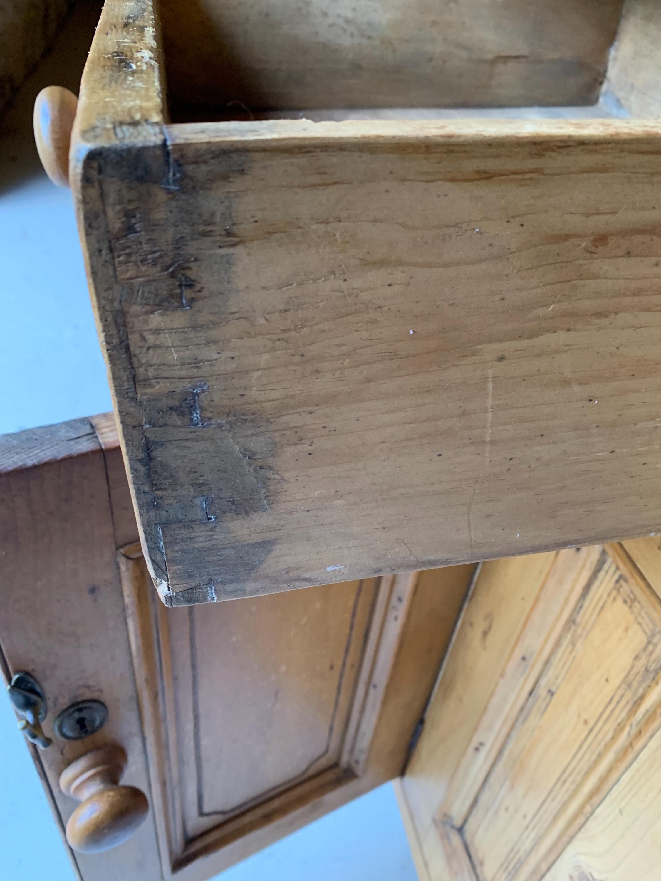 Antique Scottish Pine Sideboard - Etsy