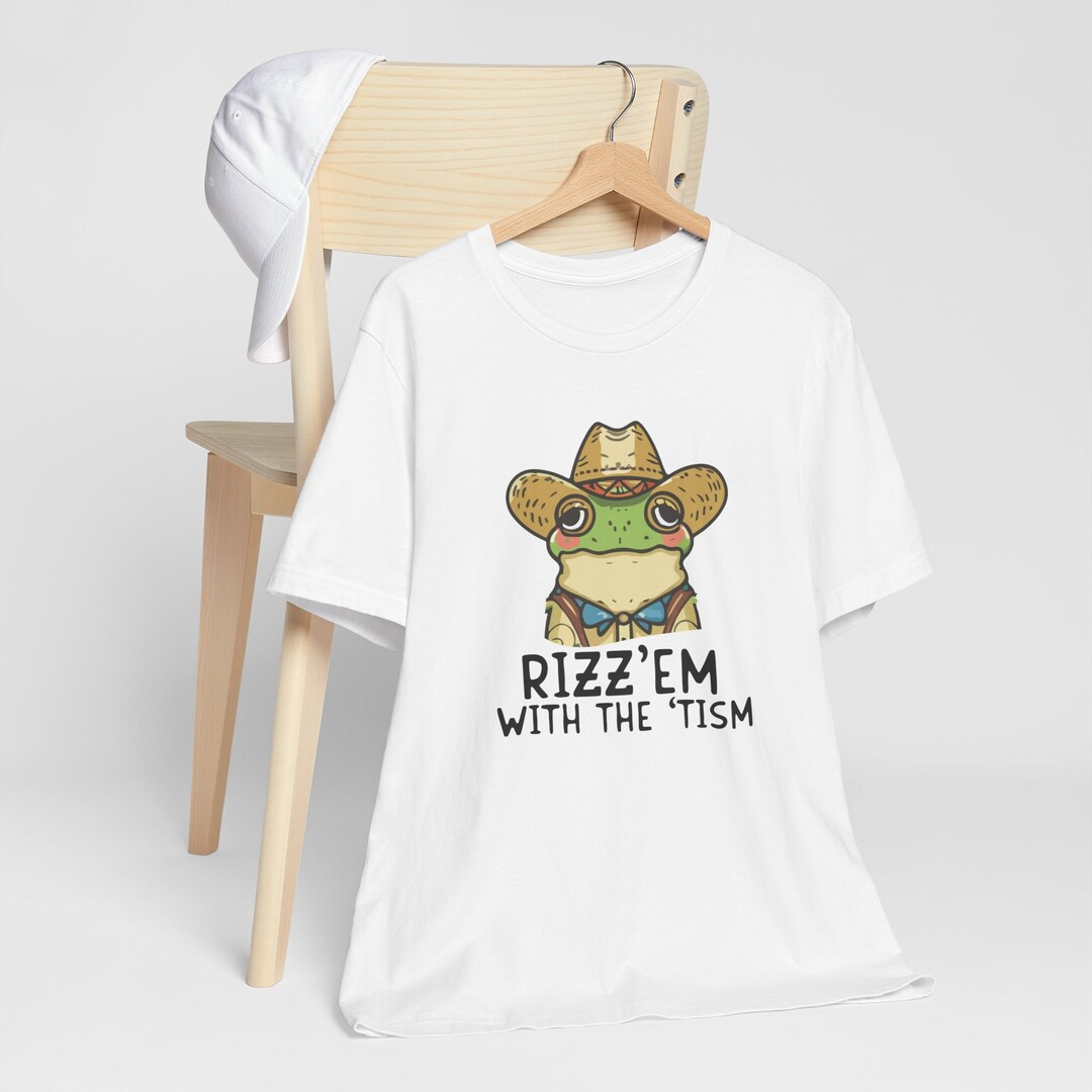 Rizz Em With the Tism Shirt, Autism Shirt, Autism Awareness, Funny Meme ...