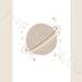 Set of 3 Neutral Space Theme Prints Nursery Children Baby Artwork ...
