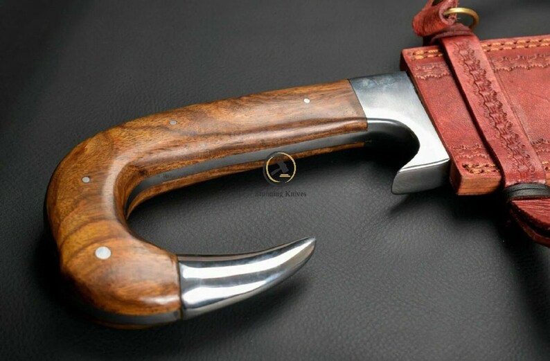 Full Tang Falcata Sword, Handmade Carbon Steel Iberian Sword With ...