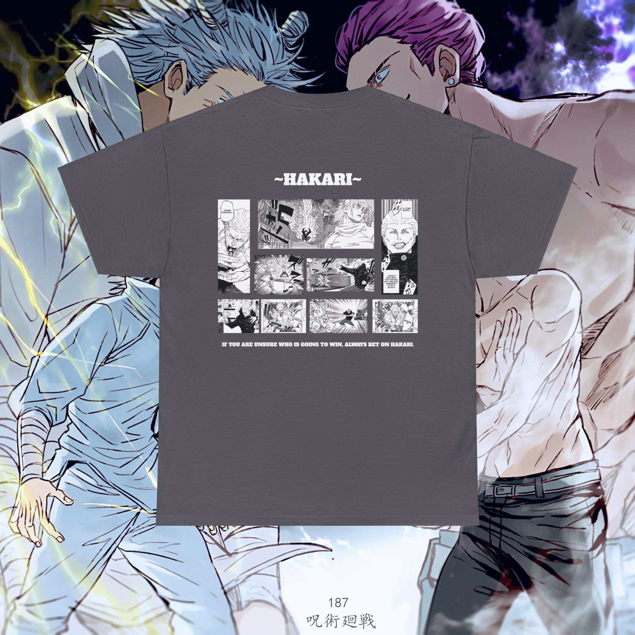 Jujutsu Kaisen, Jujutsu Kaisen Shirt, Hakari Shirt, Jujutsu Hakari ...