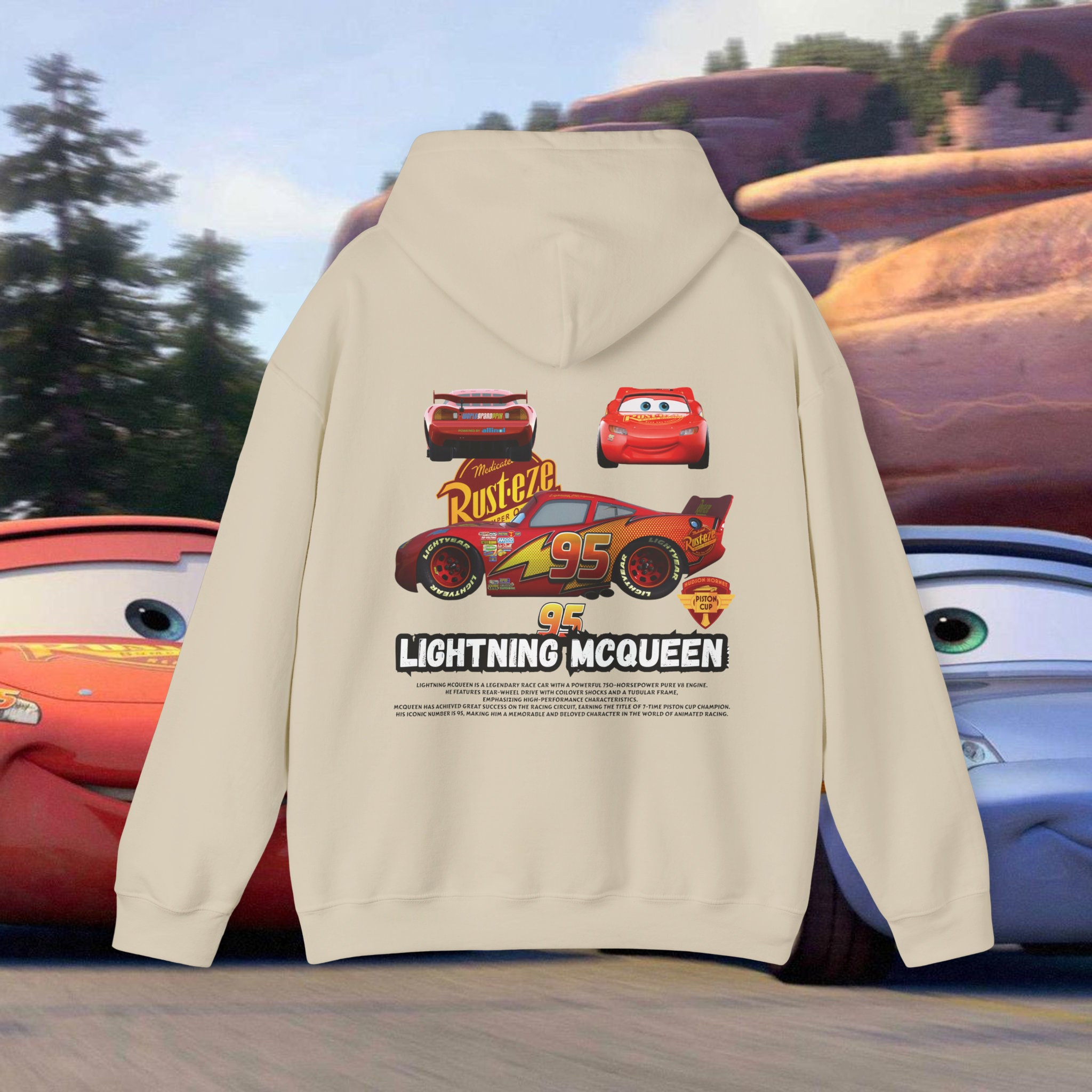 Lightning Mcqueen, Lightning Mcqueen Hoodie, Lightning Mcqueen Shirt ...