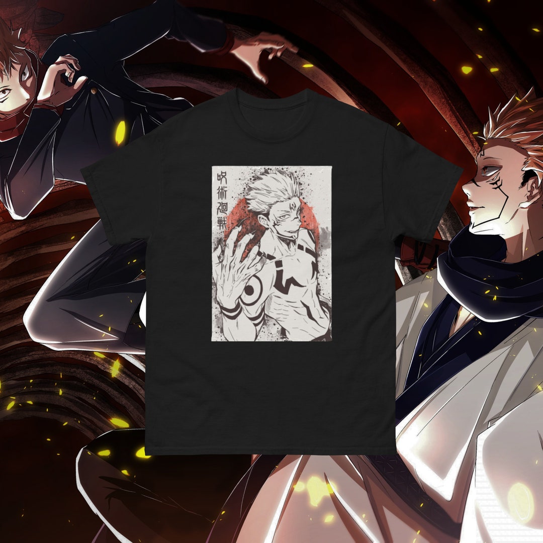 Jujutsu Kaisen Shirt Sukuna Shirt Sukuna Itadori Yuji - Etsy Australia