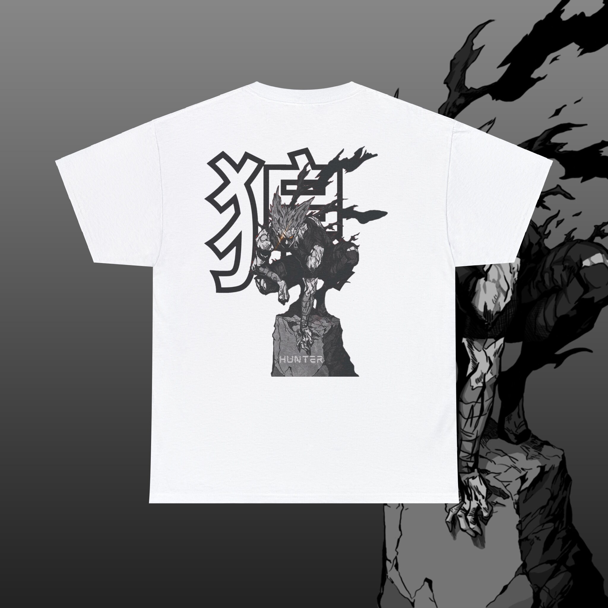 One Punch Man, One Punch Man Garou, Garou Shirt, Gym Shirt, Anime Gym ...