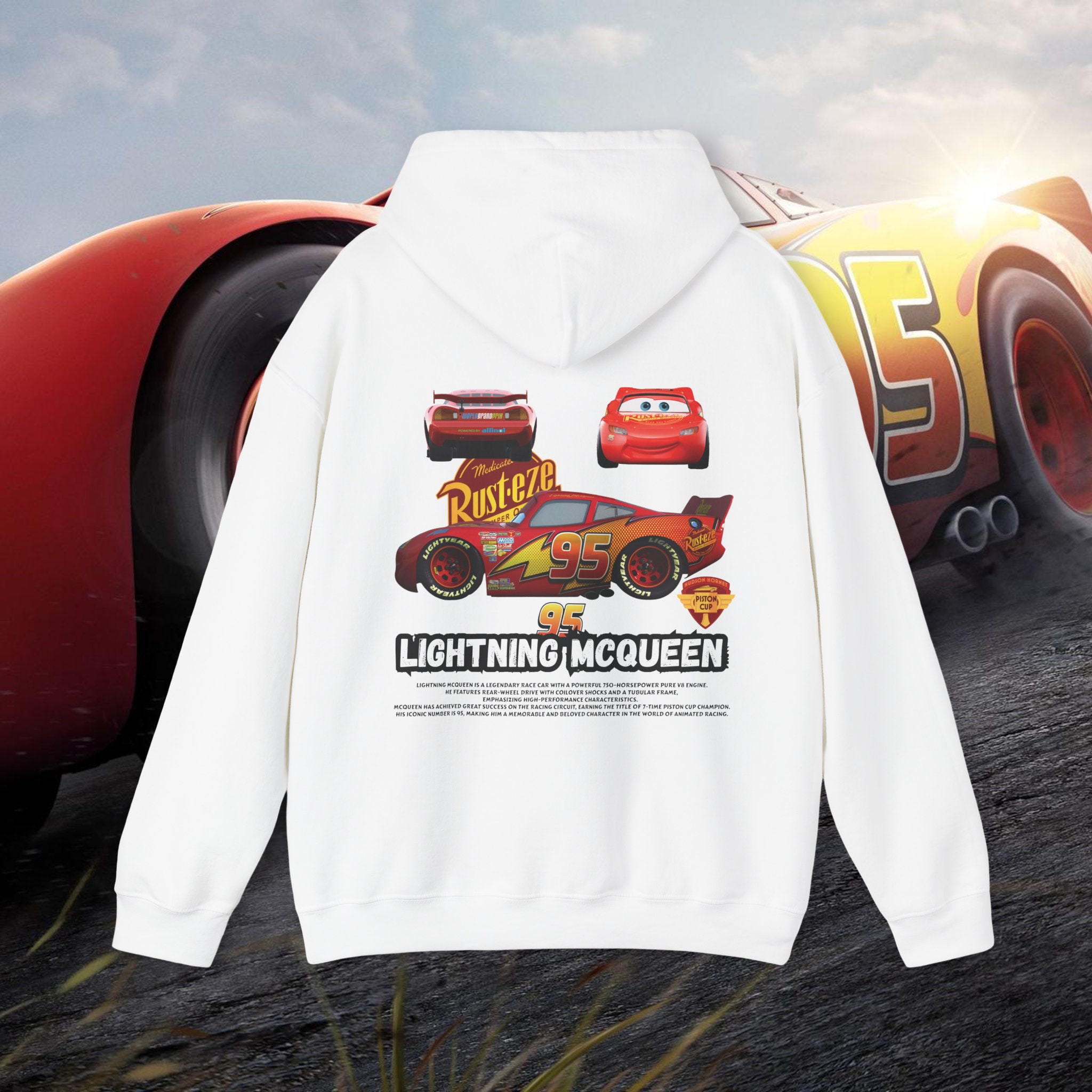 Lightning Mcqueen, Lightning Mcqueen Hoodie, Lightning Mcqueen Shirt ...