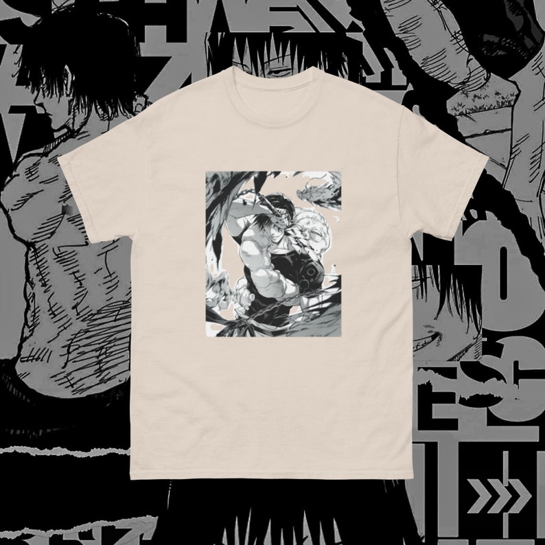 Toji Fushiguro Anime Shirt Anime Tee Jujutsu Kaisen Shirt - Etsy