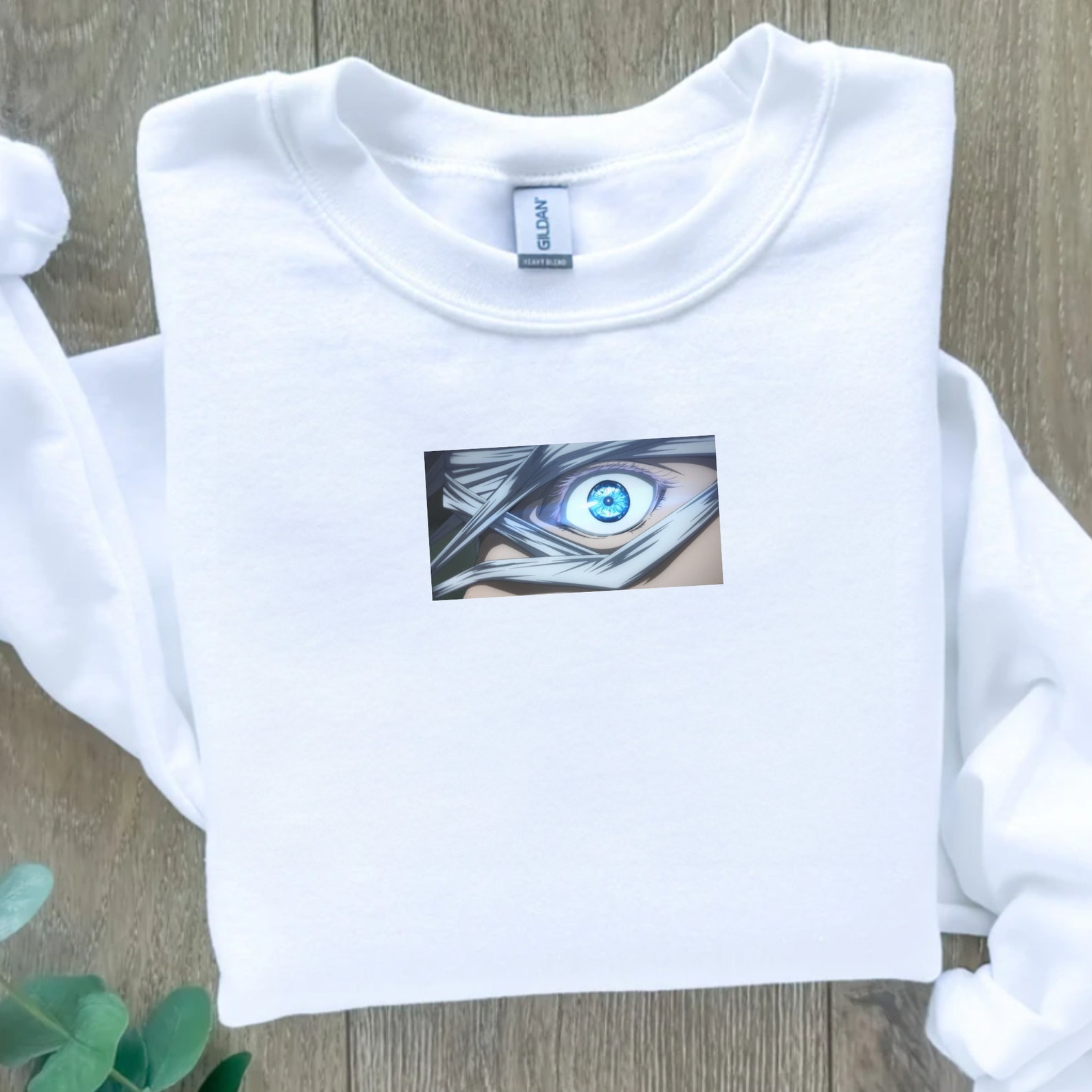 Gojo Satoru Six Eyes Embroidered Collection Premium Etsy