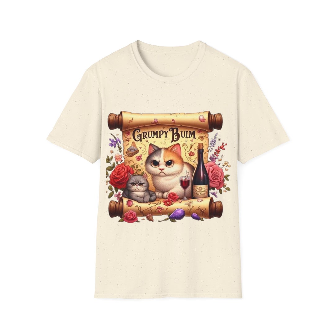 Grumpy Bum Cat 1 T - Etsy