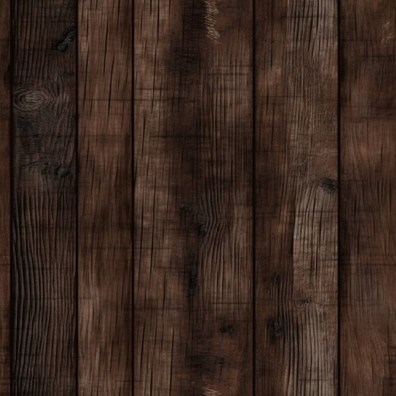 Dark Brown Wood Textures Digital Paper, Rustic Wood Digital Paper ...