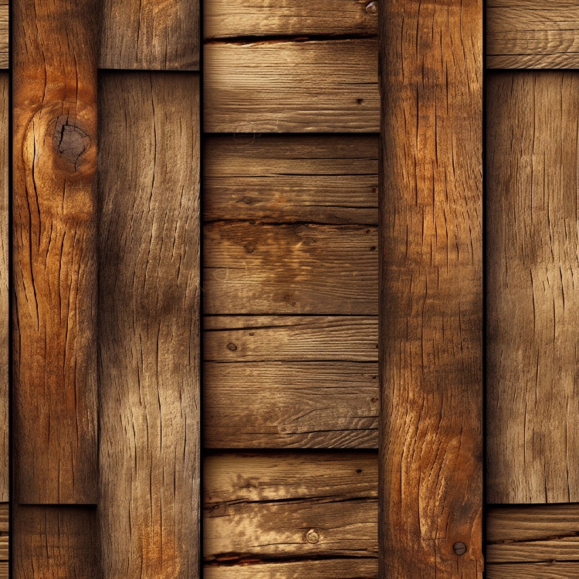 Bright Rustic Wood Textures Digital Paper, Rustic Wood Digital Paper ...