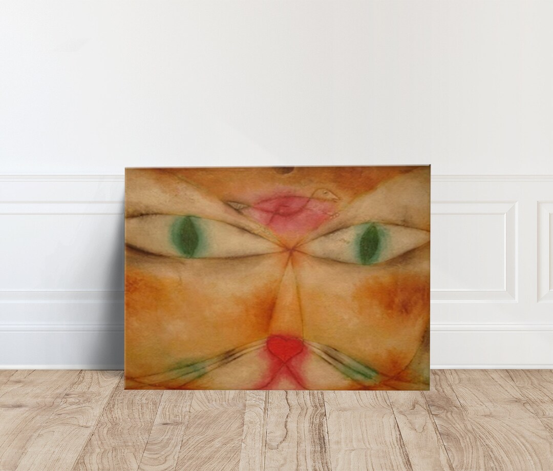Paul Klee Cat and Bird (1928) Canvas, Paul Klee Poster, Paul Klee Art ...