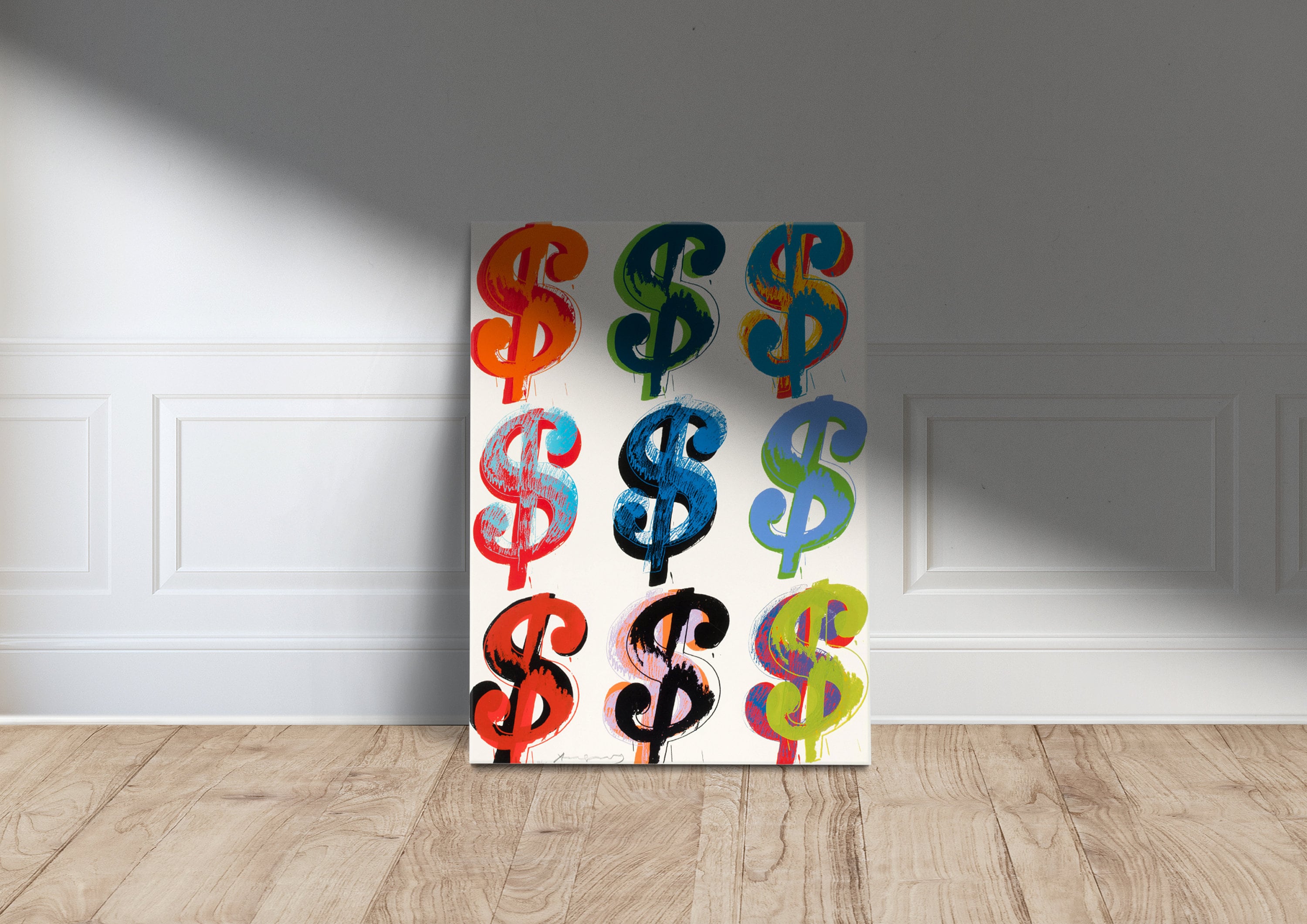 Dollar Sign Wall Art
