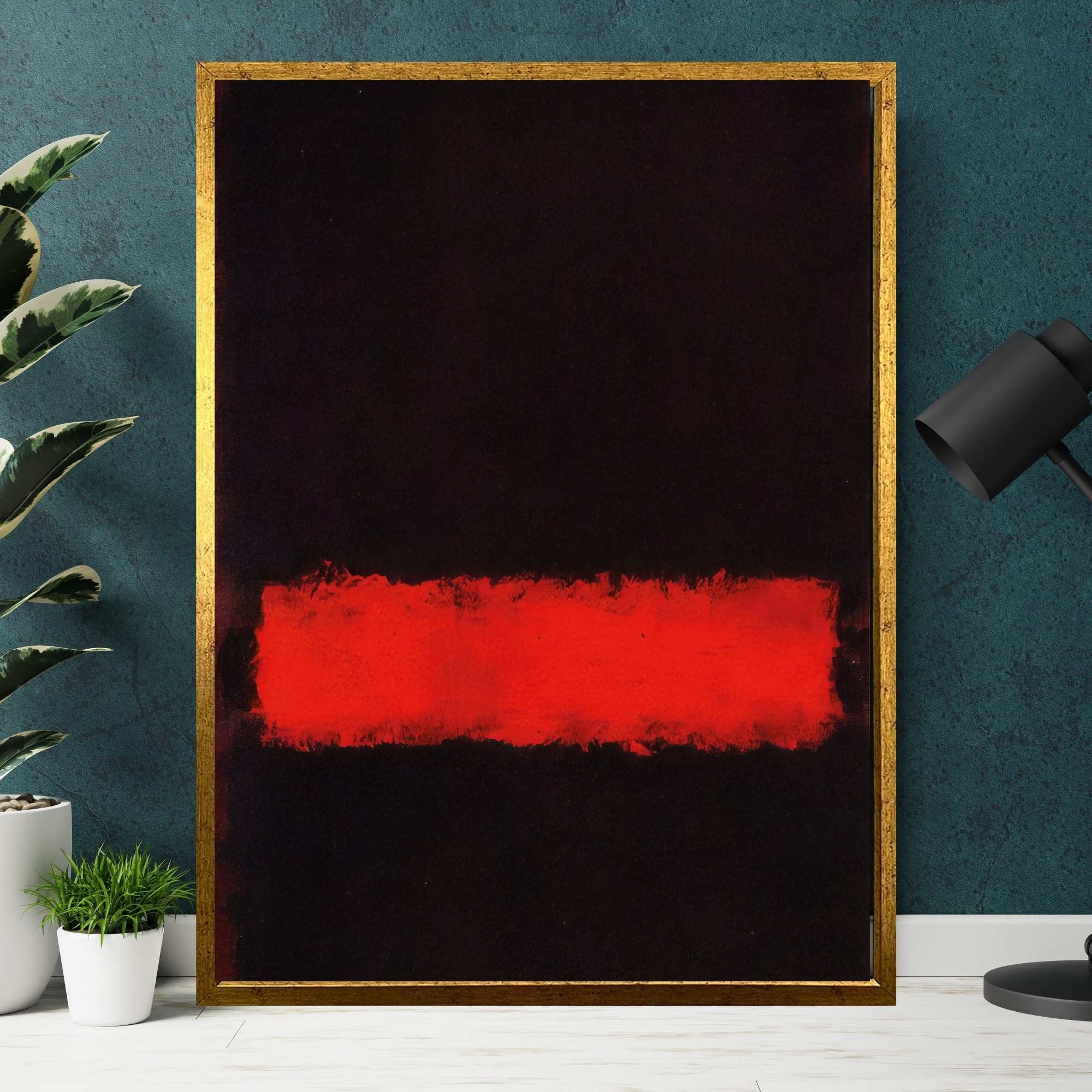 Mark Rothko Framed Art Print, Mark Rothko Wall Decor, Rothko Canvas ...