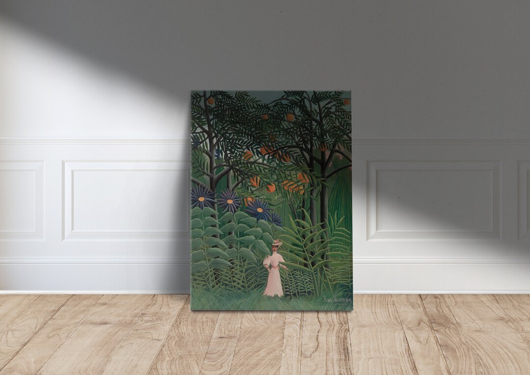 Henri Rousseau Prints, Jungle Tropical Poster, Tropical Wall Art, the ...