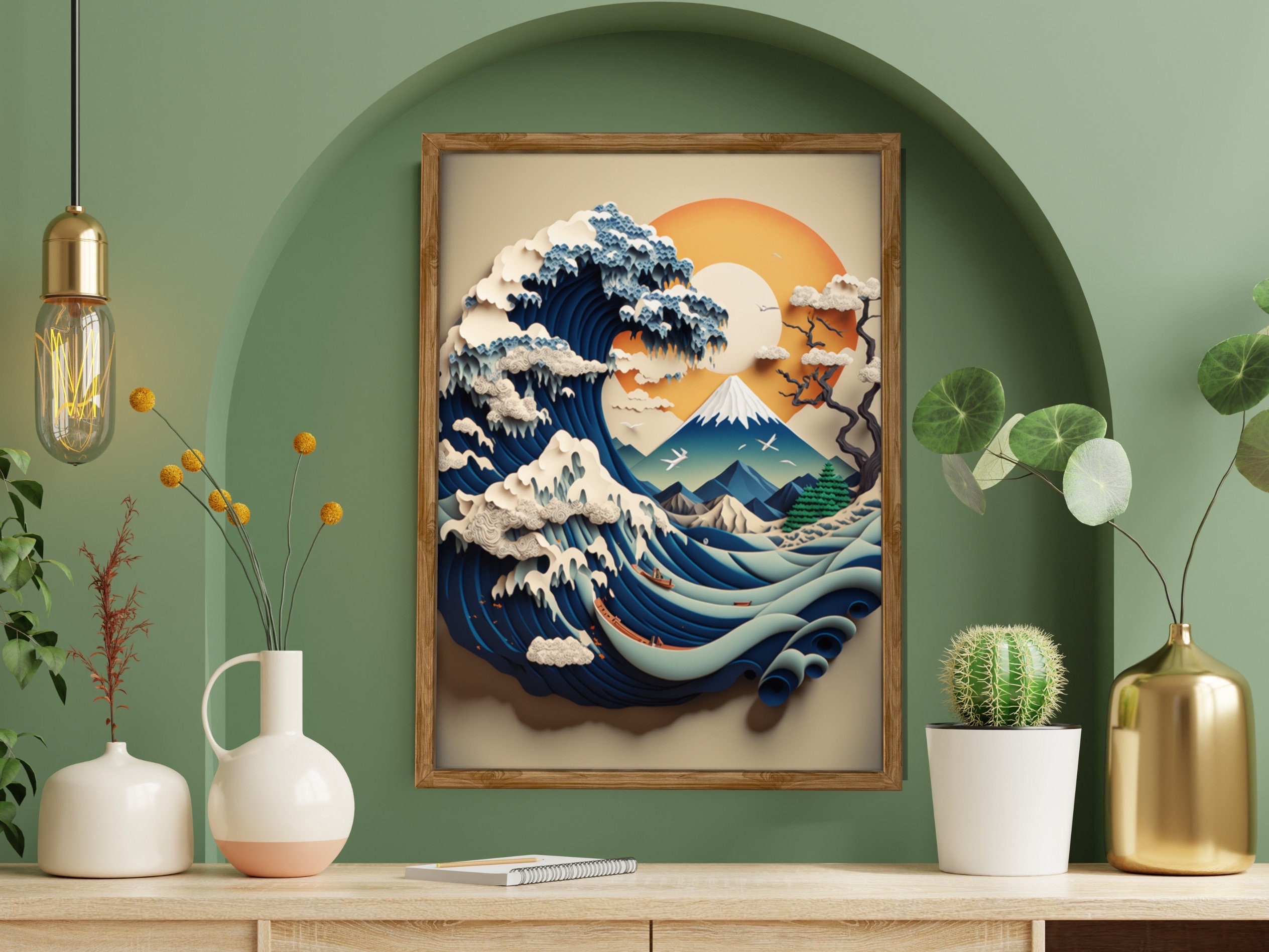 Katsushika Hokusai Posters, the Great Wave Poster, Japanese Art ...
