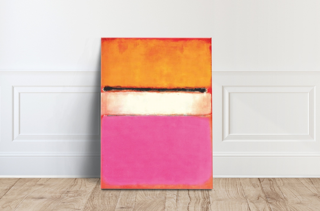 Mark Rothko Frame Canvas/poster Art Reproduction, Rothko Reproduction ...