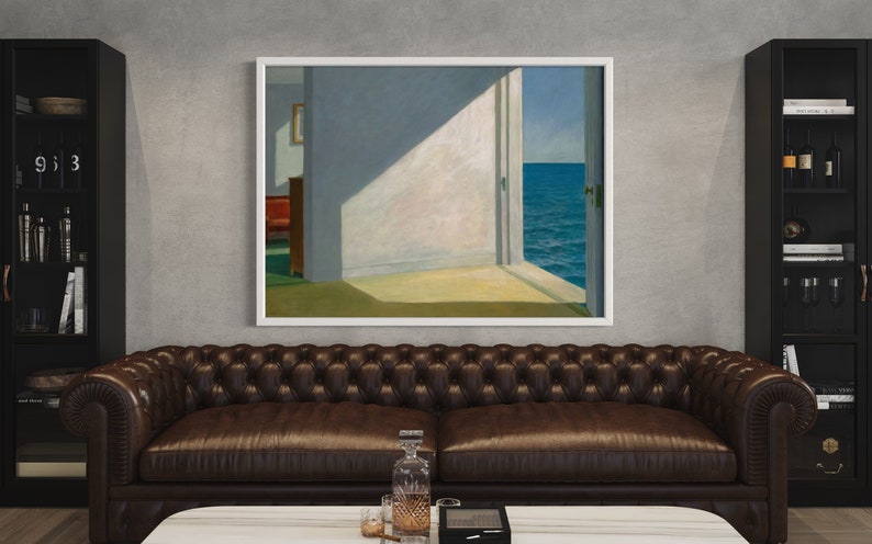 Edward Hopper Rooms by the Sea (1951) Canvas Wall Art Poster,exhibition ...
