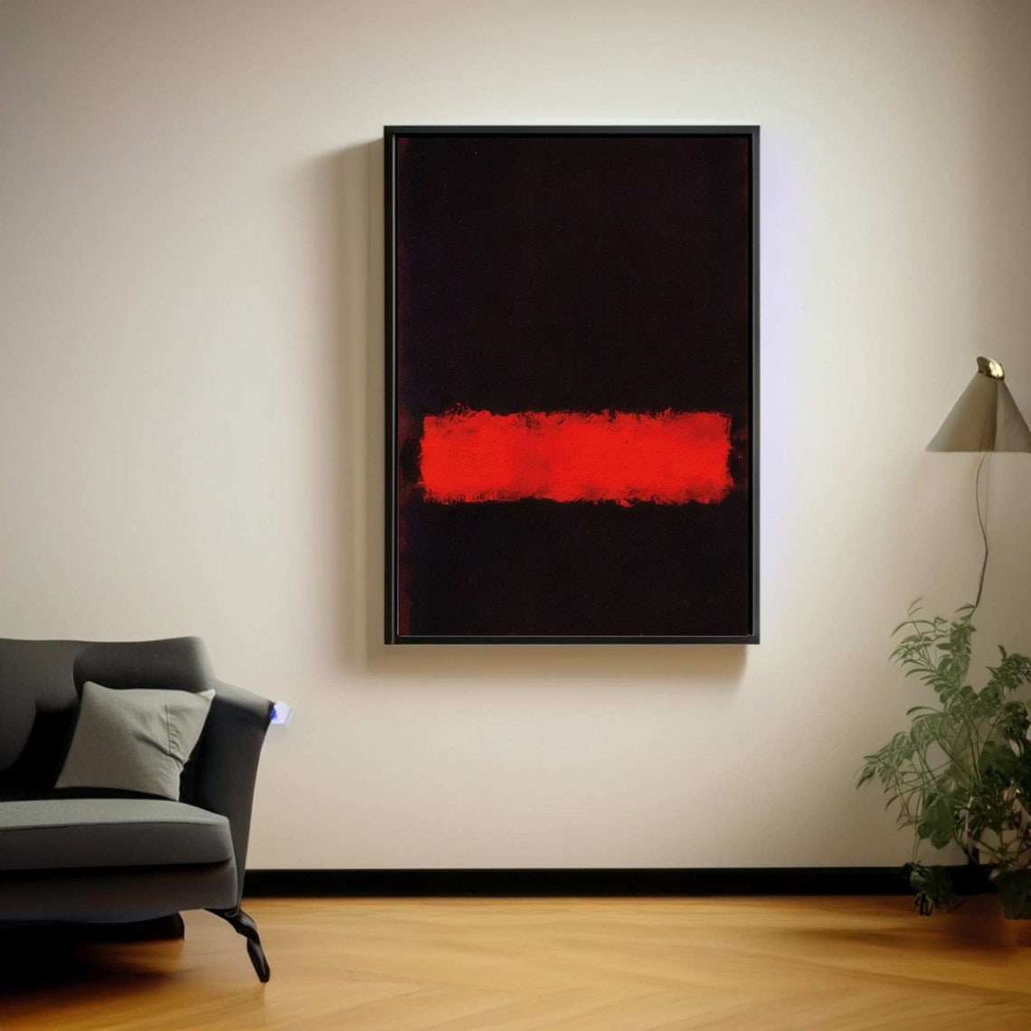 Mark Rothko Framed Art Print, Mark Rothko Wall Decor, Rothko Canvas ...