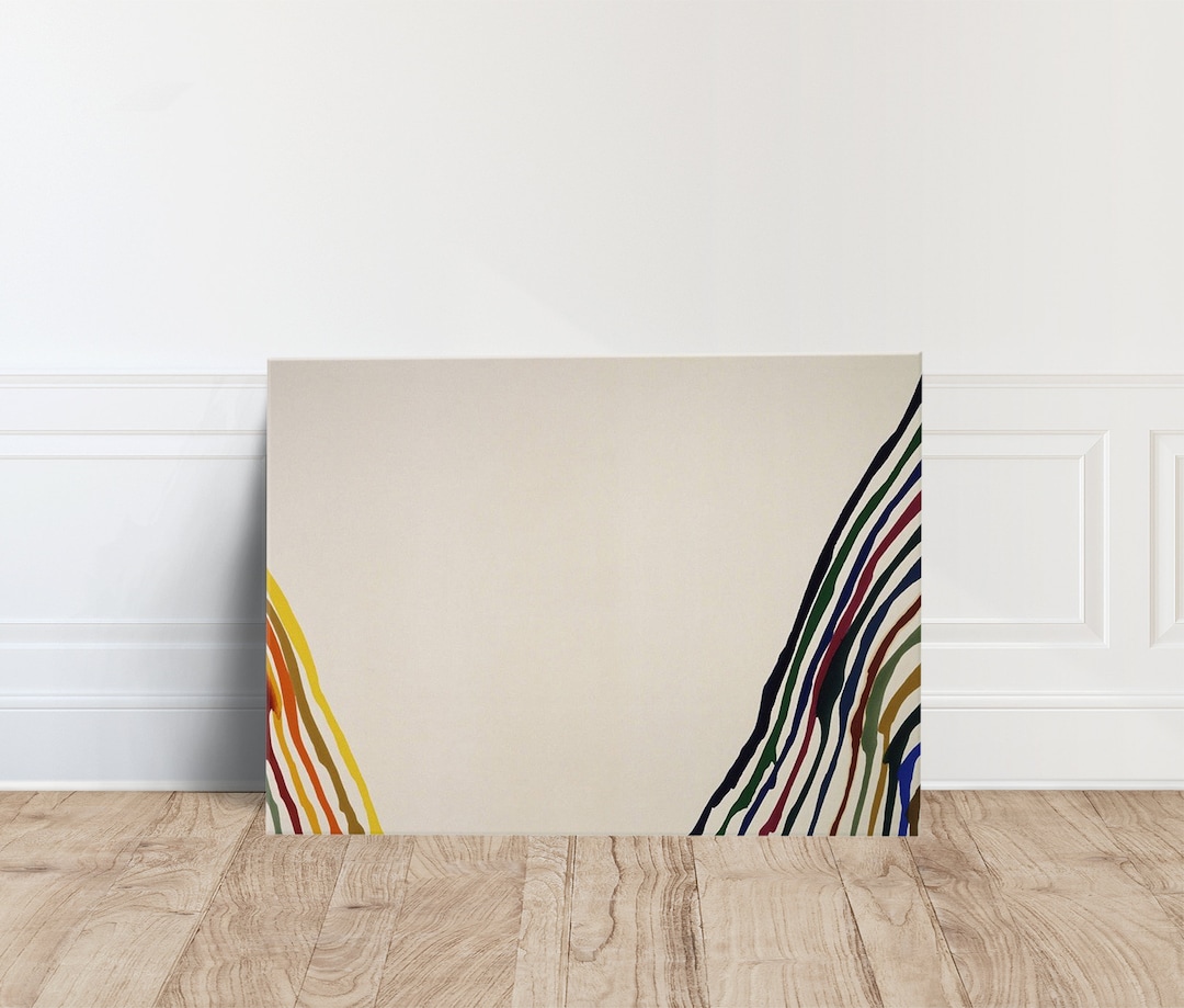 Morris Louis Print • Beta Lambda - 1961 • Mid Century Modern Art Print ...