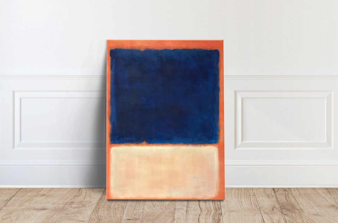 Mark Rothko Frame Canvas/poster Art Reproduction, Rothko Reproduction ...
