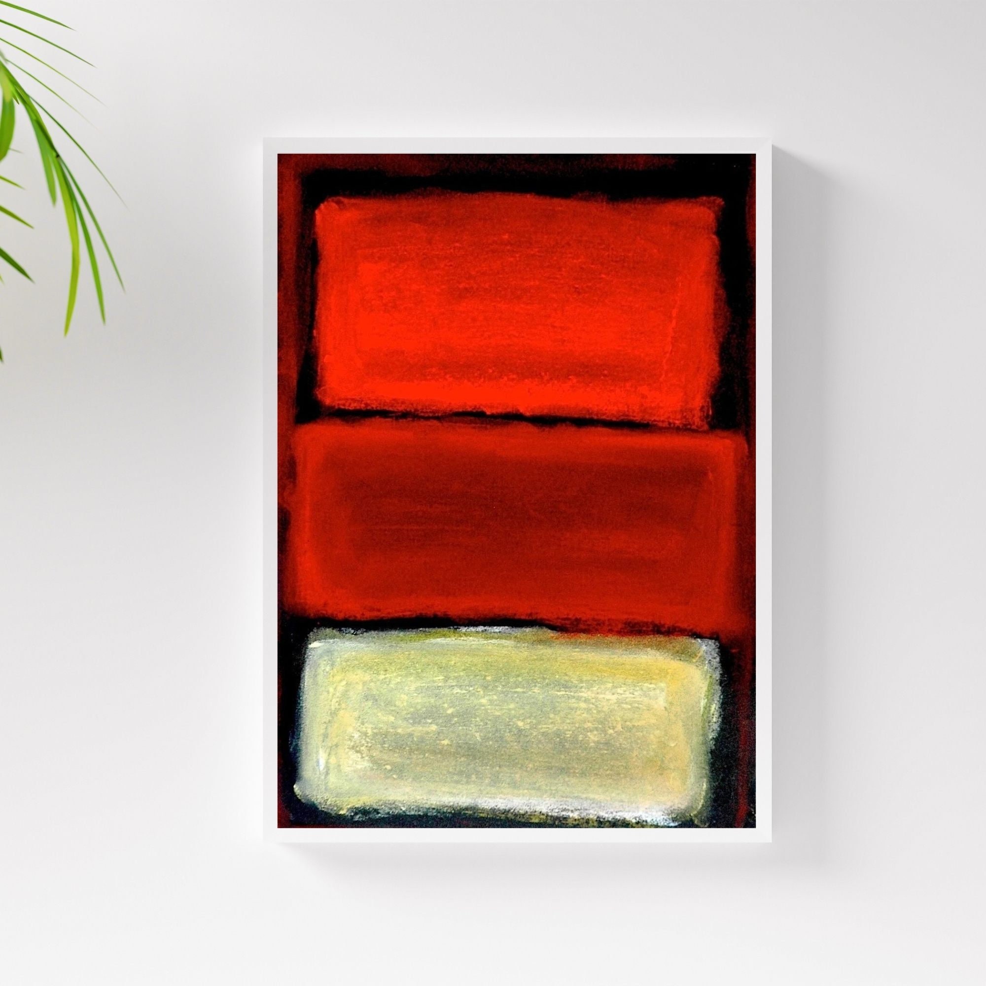 Mark Rothko Framed Art Print Mark Rothko Wall Decor Rothko - Etsy