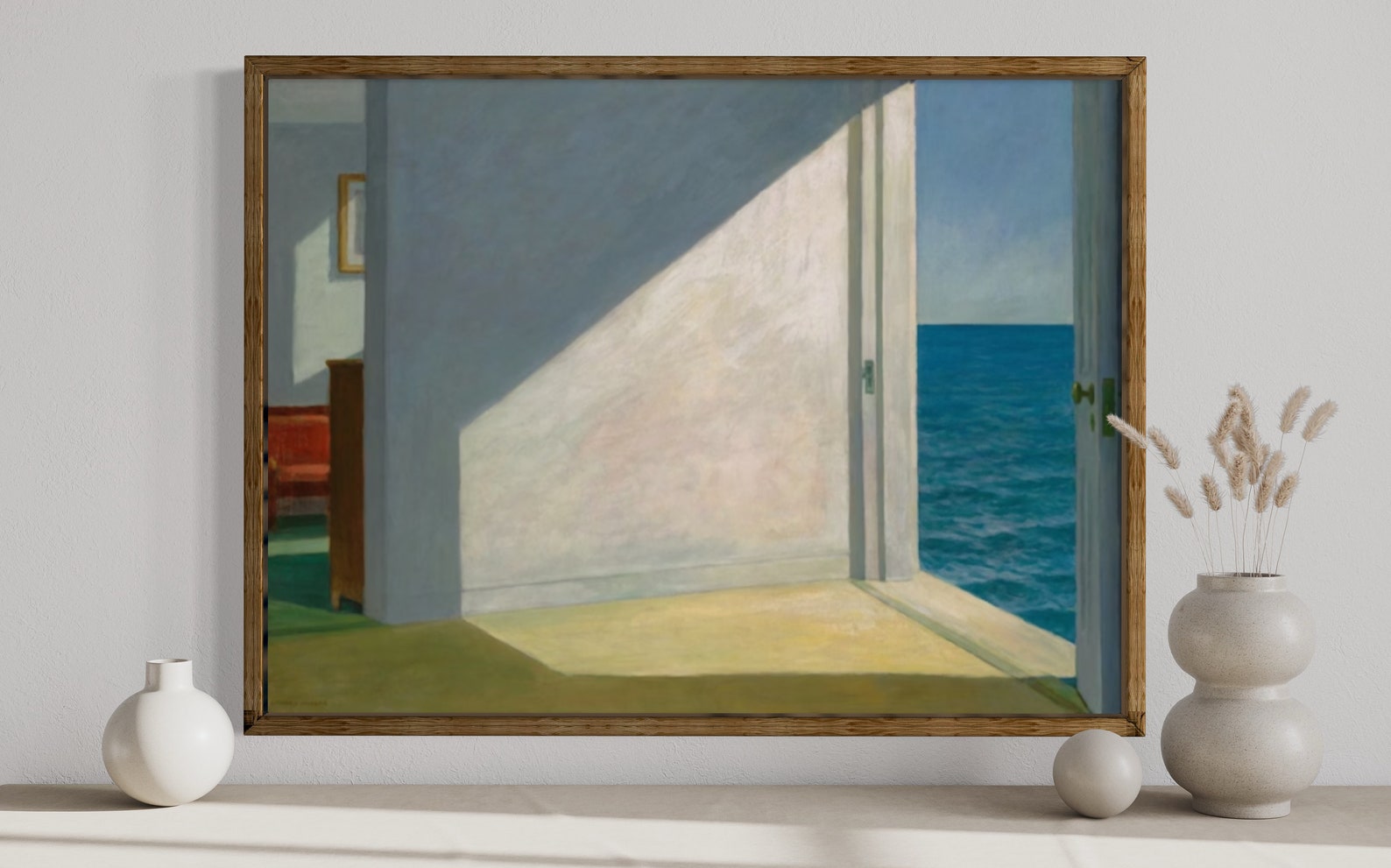 Edward Hopper Rooms by the Sea (1951) Canvas Wall Art Poster,exhibition ...