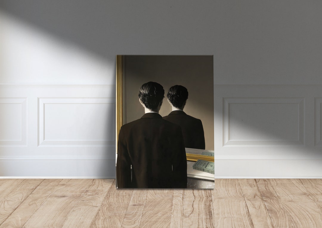 Rene Magritte Canvas Art Poster, Rene Magritte Print, Home Decor , Rene ...