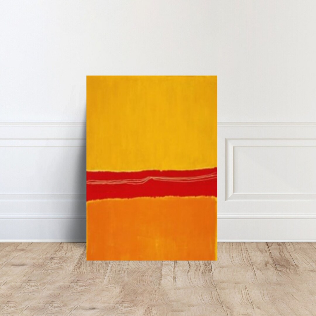 Mark Rothko No 5 No 22 Canvas, Home Decor Ready to Hang, Wall Art ...