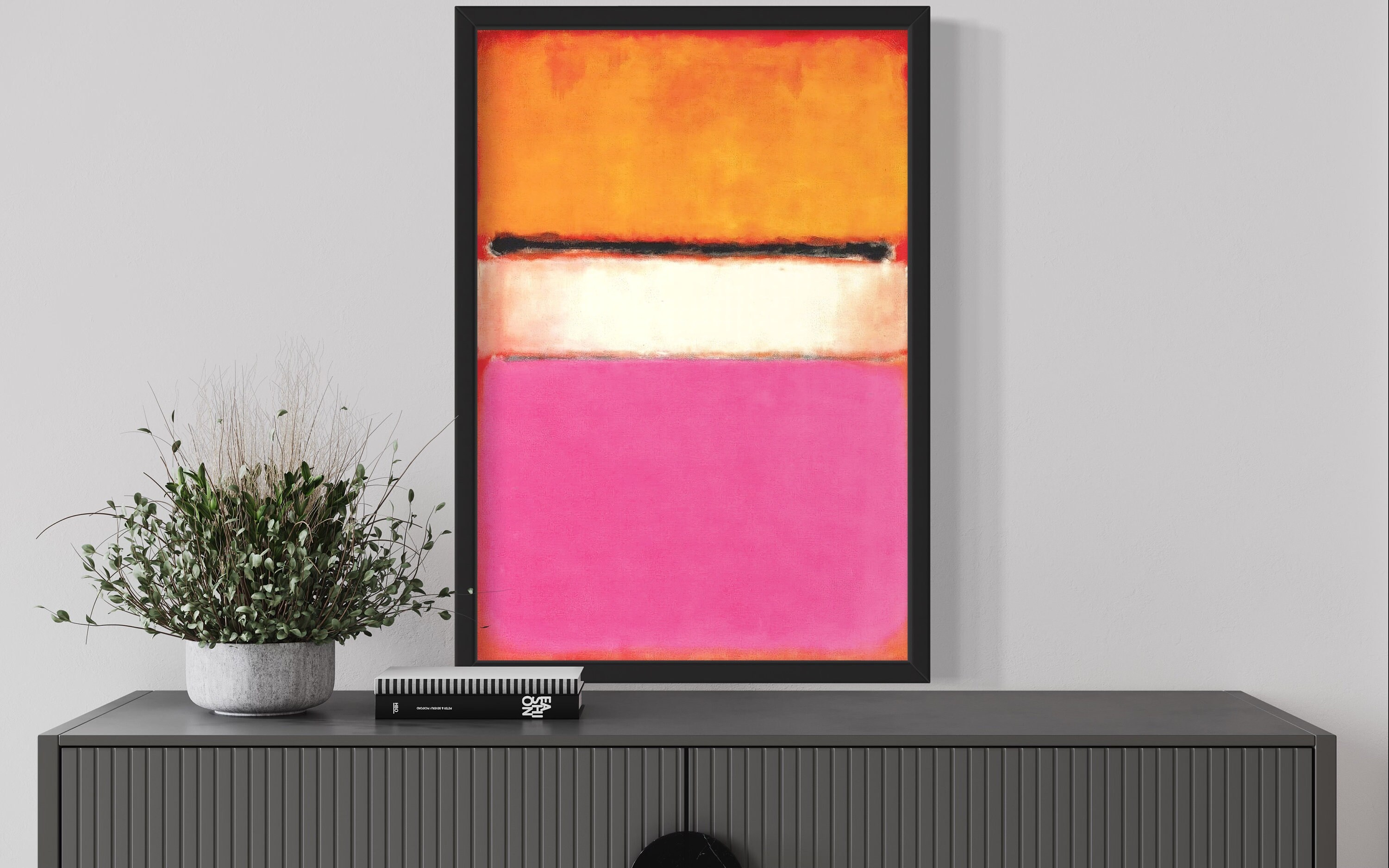 Mark Rothko Frame Canvas/poster Art Reproduction, Rothko Reproduction ...