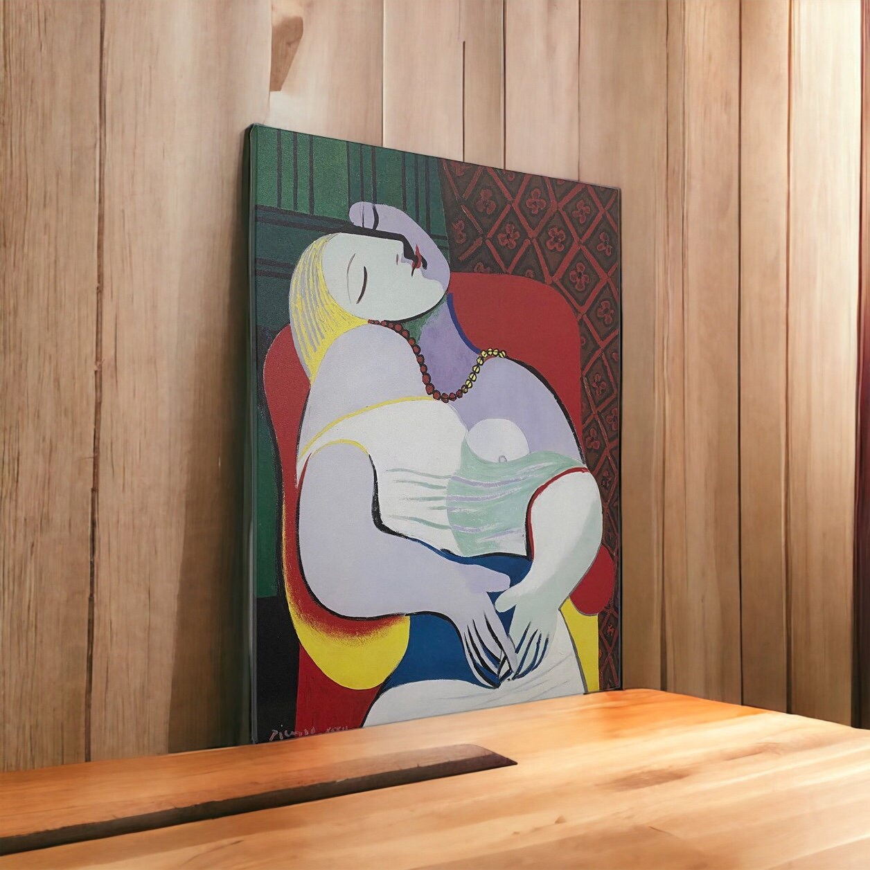 Le Reve by Pablo Picasso, Woman Asleep in an Armchair (the Dream), 1932 ...