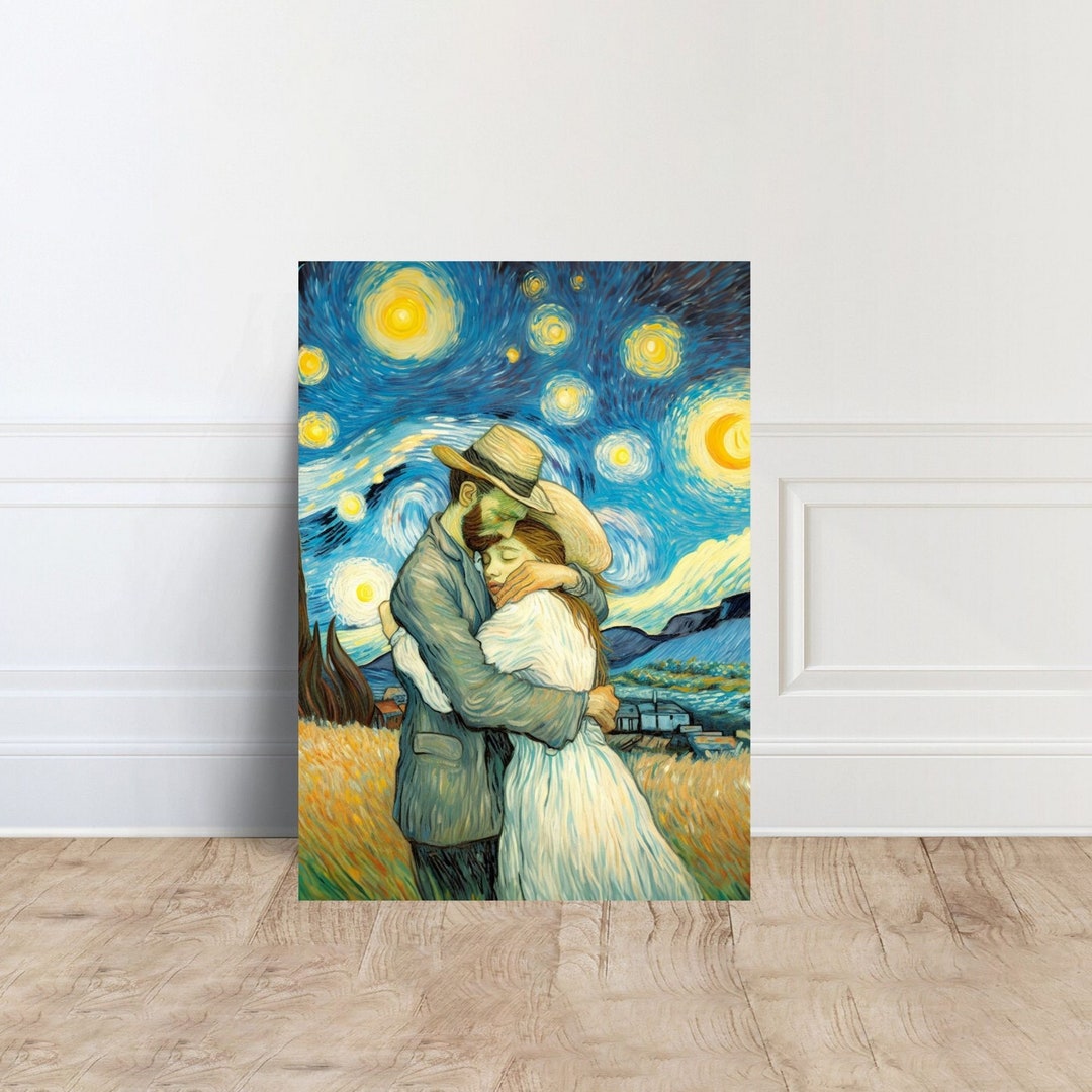 Van Gogh Love Reproduction Canvas Wall Art Home Decor - Etsy