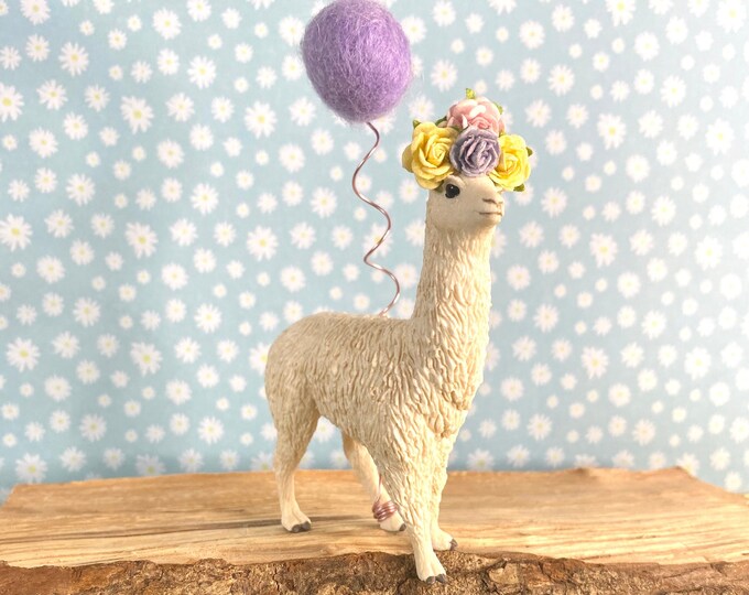 Llama Cake Topper, Farmyard Cake Topper, Farm Cake, Farmyard Animal ...