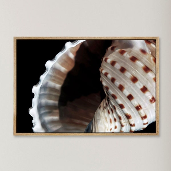 Beach Shell Painting - Etsy