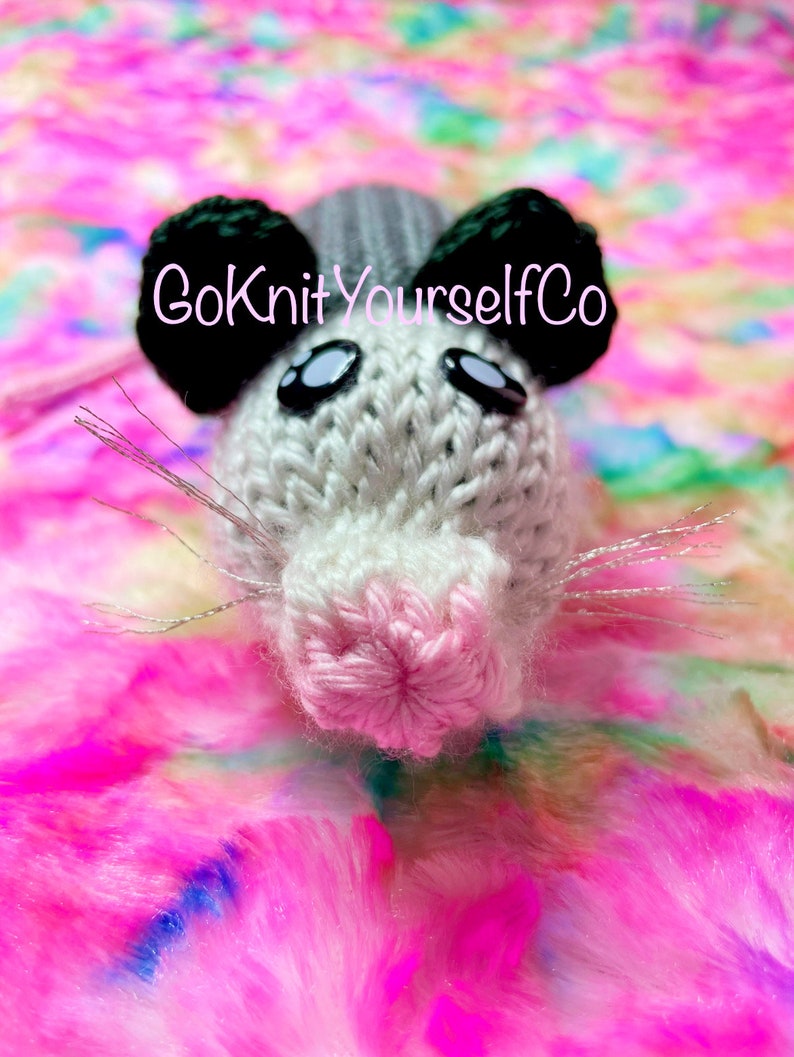 Knitting Machine Possum Pattern - Etsy