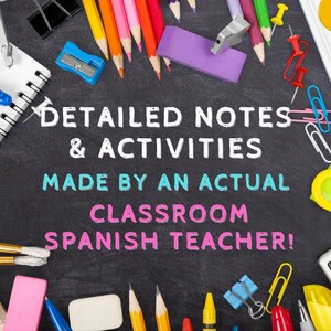 Spanish El Verbo Ir Lesson Bundle, Ir Present Tense Spanish Activity ...