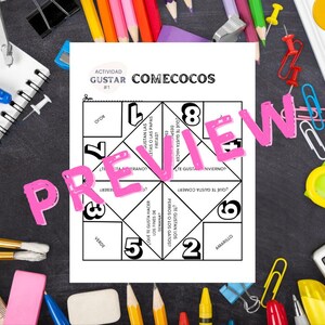 Spanish Gustar Lesson Bundle, Gustar Homeschool Spanish Activity, Verb ...