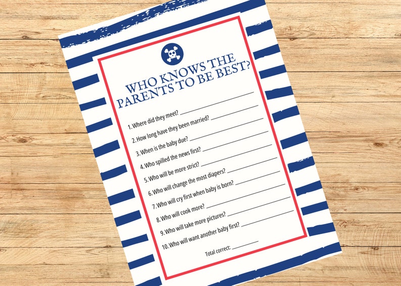 Ahoy Its a Boy Baby Shower Game Printable, Nautical Baby Shower Sign ...