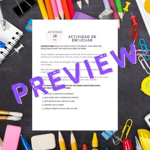 Spanish El Verbo Ir Lesson Bundle, Ir Present Tense Spanish Activity ...