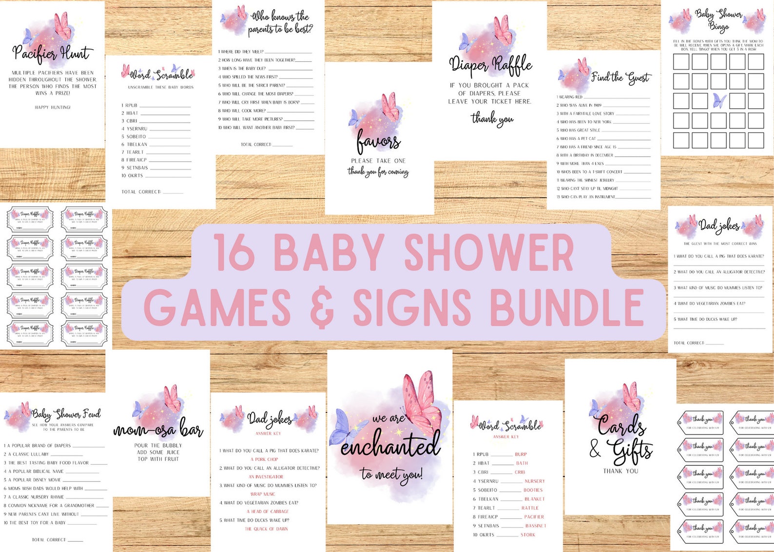 Enchanted Baby Shower Game Printable, Taylor Swift Baby Shower Sign, We ...