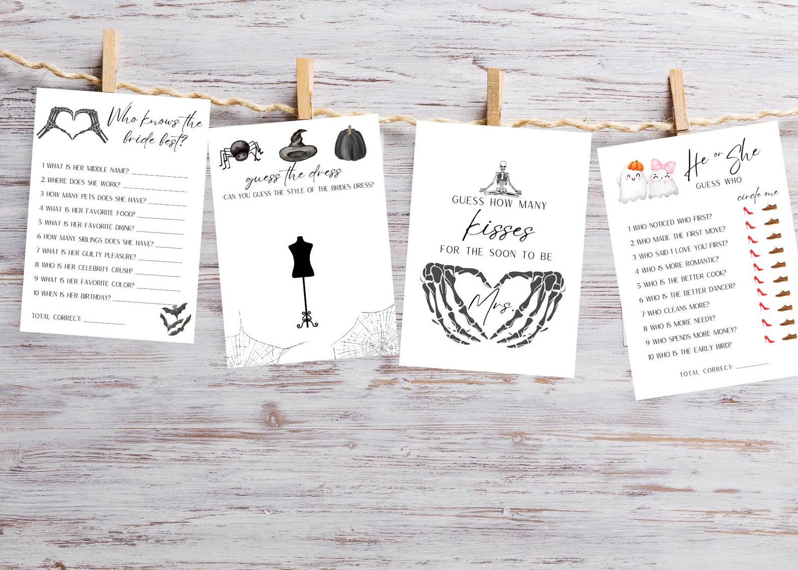 She Found Her Boo Bridal Shower Digital Instant Download - Etsy