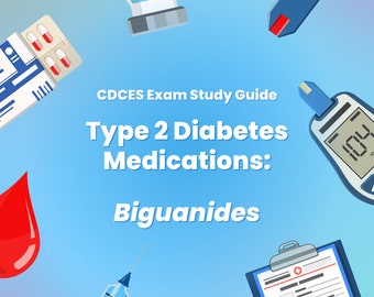 Type 2 Diabetes Medications - Sulfonylureas - Etsy