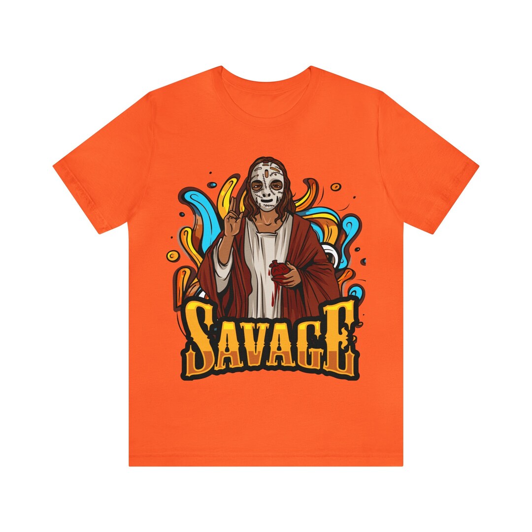 Savage Shirt New Trending Clothes Gangster Man Creepy Horror Halloween ...